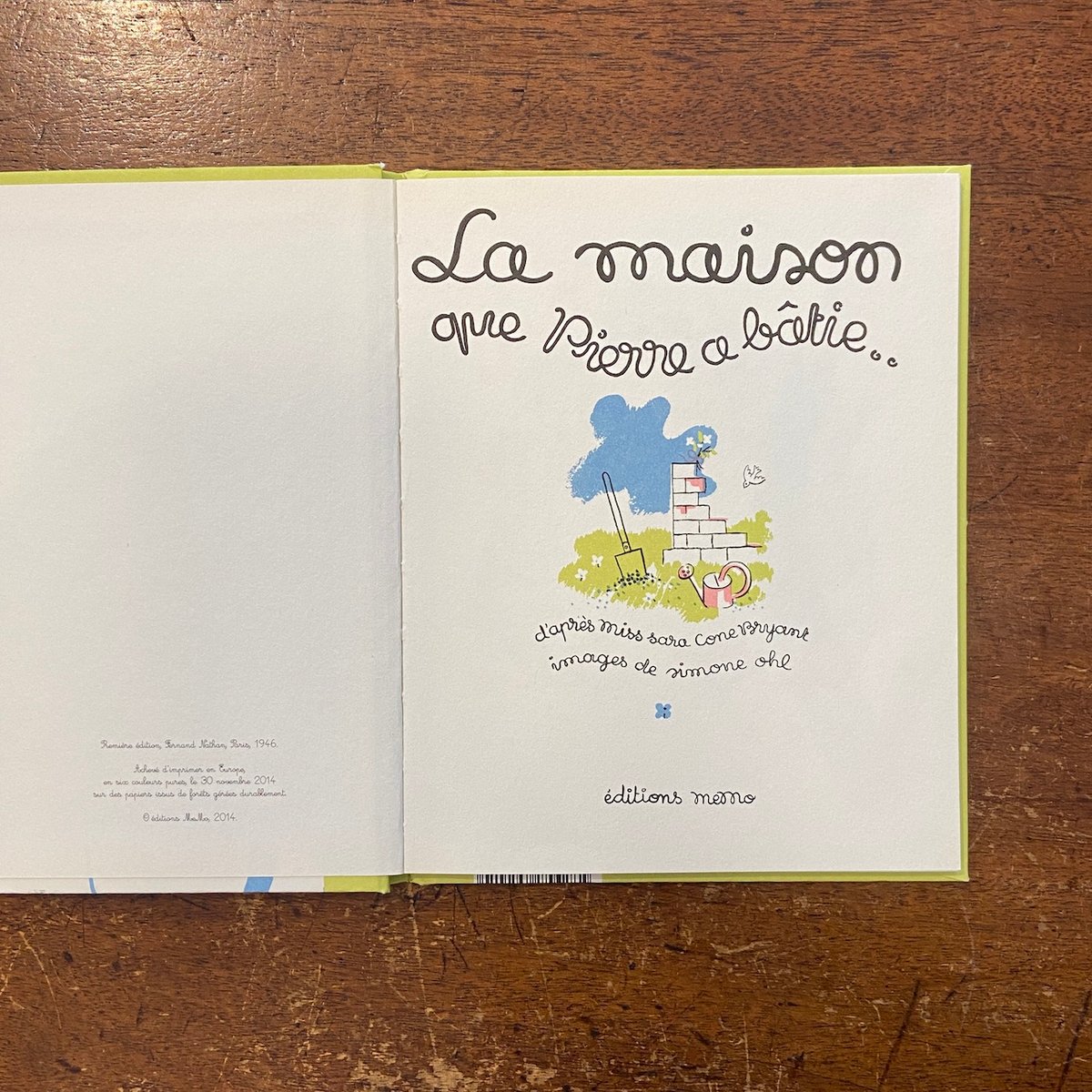 「LA MAISON QUE PIERRE A BATIE」Simone Ohl | Frob...