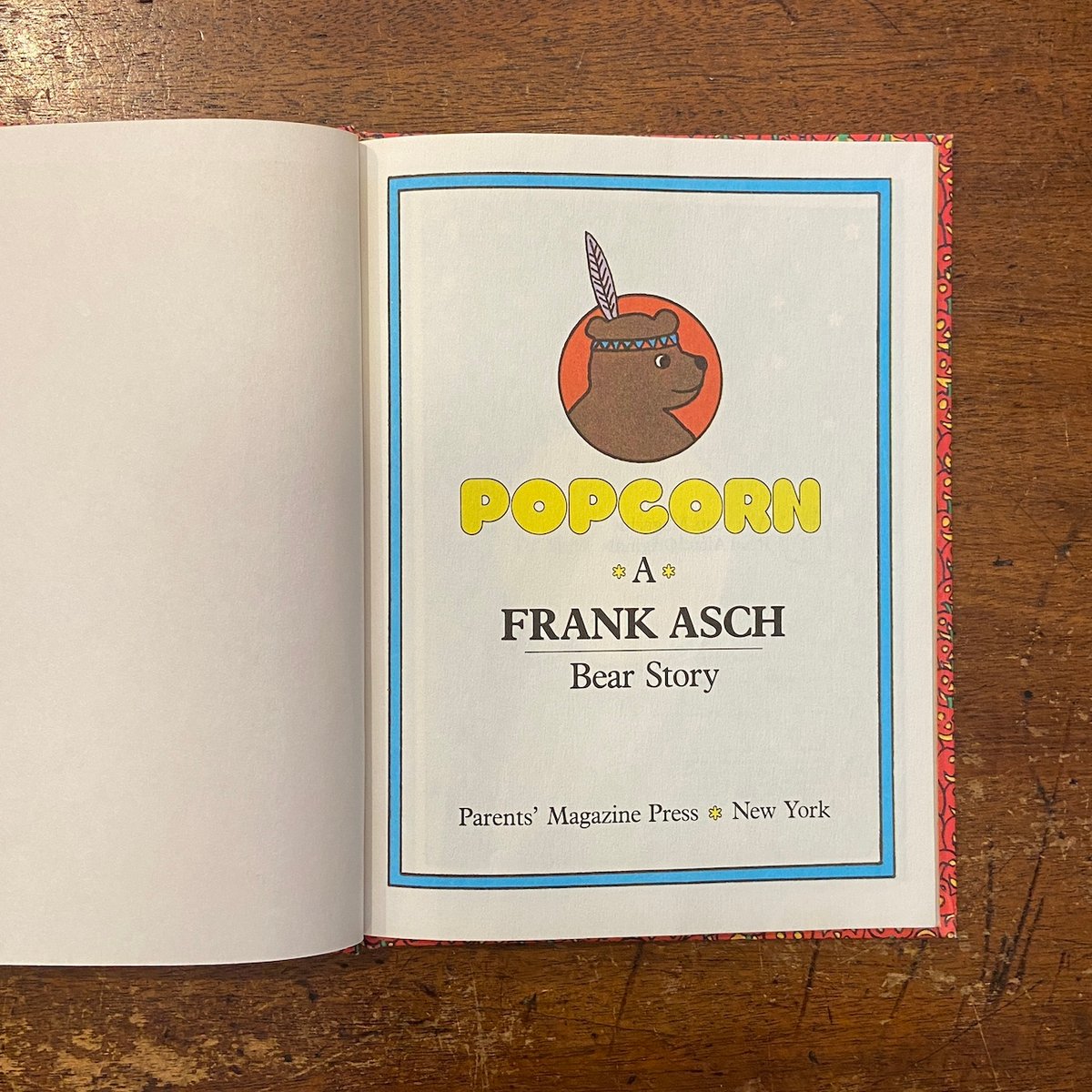 「POPCORN」Frank Asch（フランク・アッシュ） | Frobergue onl...