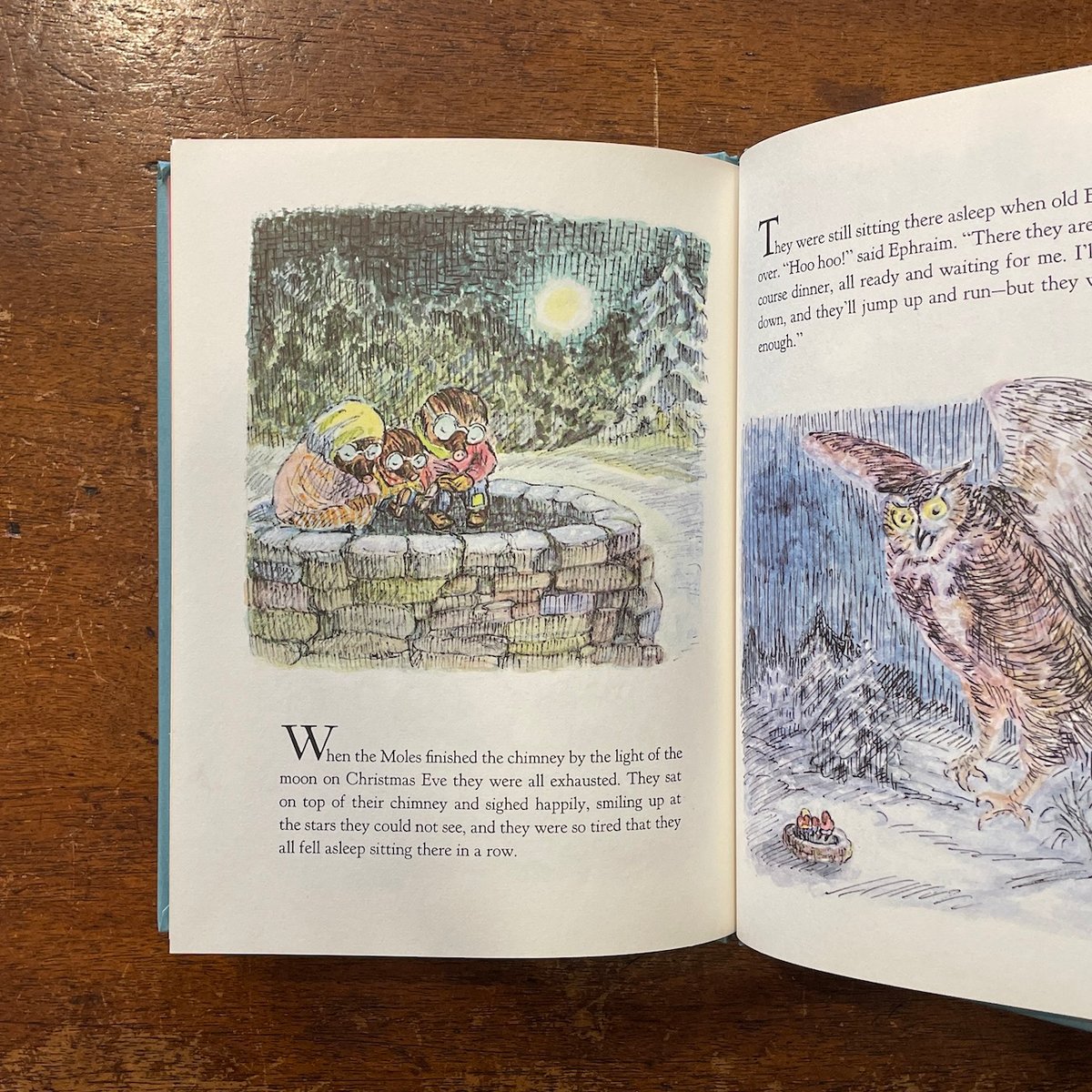 「The Mole Family's Christmas」Russell Hoban Lili...