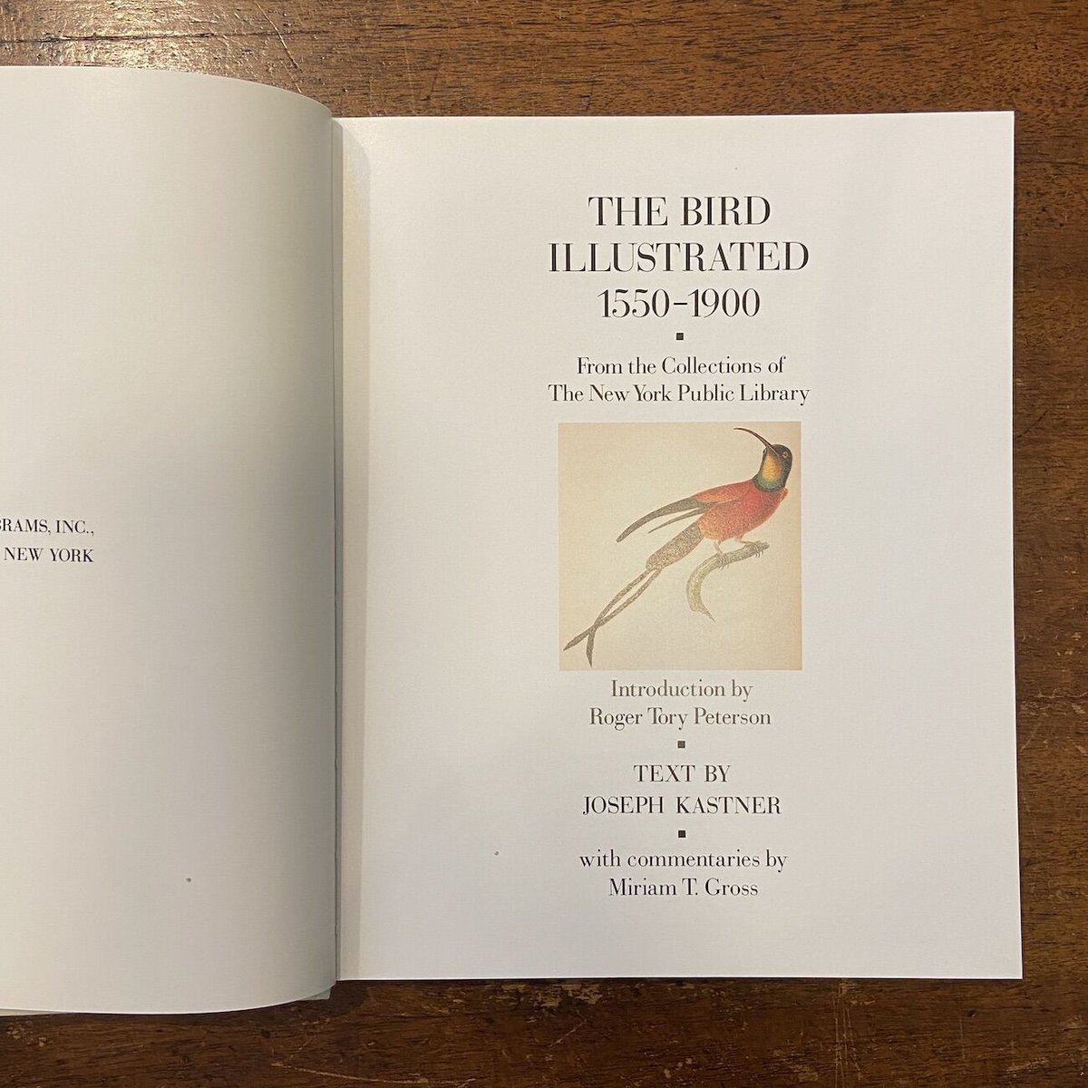 「THE BIRD ILLUSTRATED 1550-1900」Joseph Kastner ...