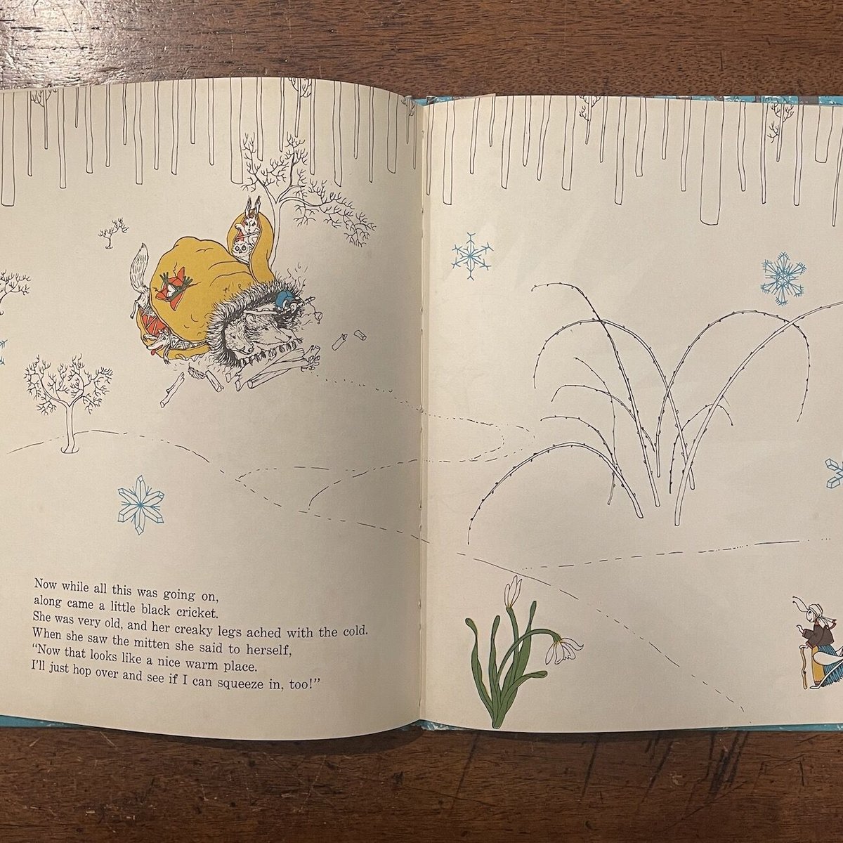 「THE MITTEN」Alvin Tresselt Yaroslava（ヤロスラーバ）