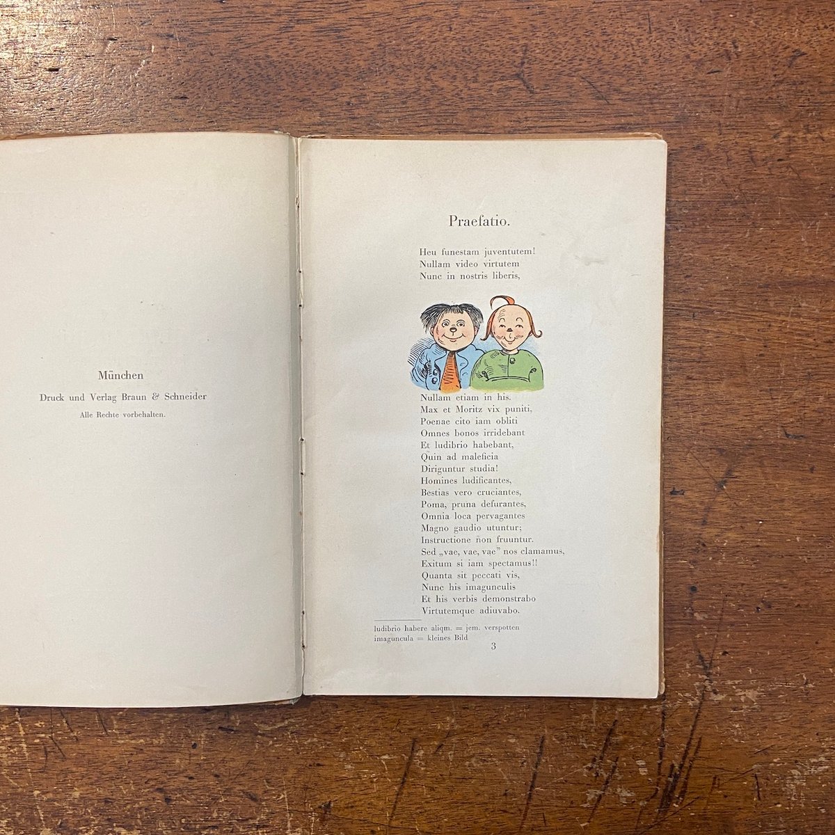 「MAX et MORITZ（1932年）」 Guilielmi Busch（Wilhelm ...