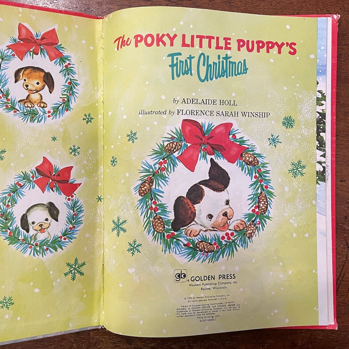 「THE POKY LITTLE PUPPY'S FIRST CHRISTMAS」Adelai...