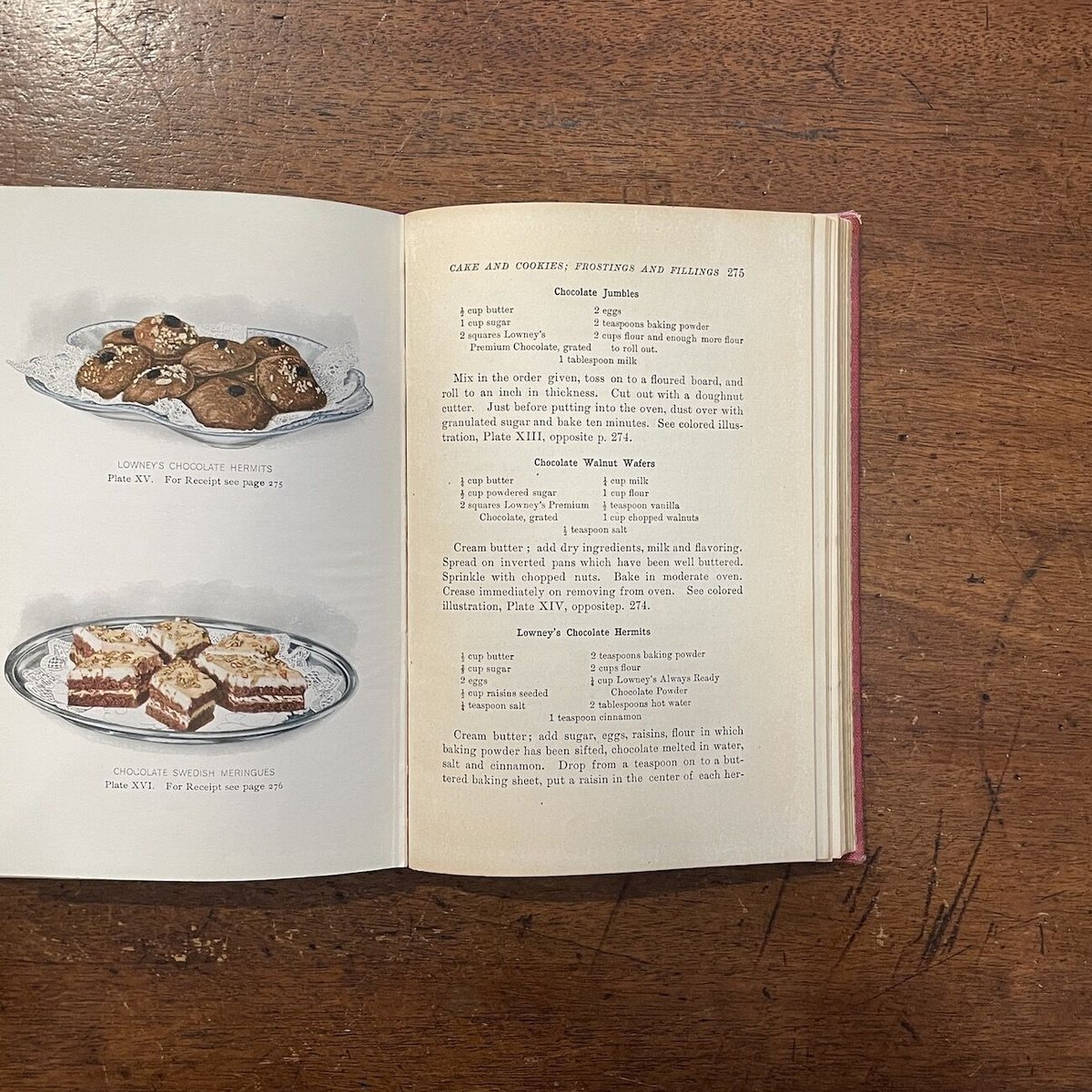 「LOWNEY'S COOK BOOK（1912年）」Maria Willett Howard...