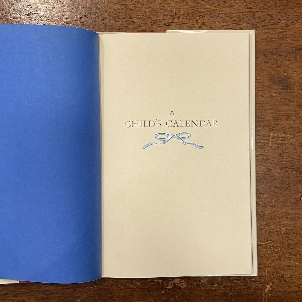 「A CHILD'S CALENDAR」John Updike Nancy Ekholm Bu...