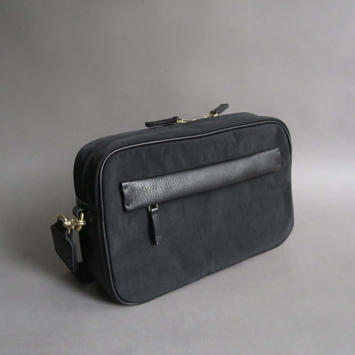 n×l rectangle shoulder bag (black×black) | yammart