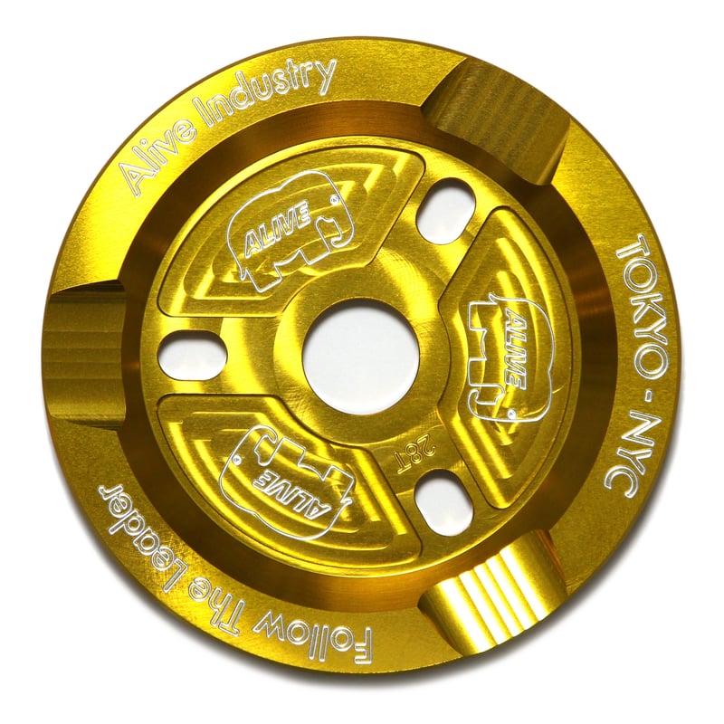 ALIVE x FTL GUARD SPROCKET V2 25T | CRANK WEB S ALIVE x FTL GUARD SPROCKET V2 25T | CRANK WEB S