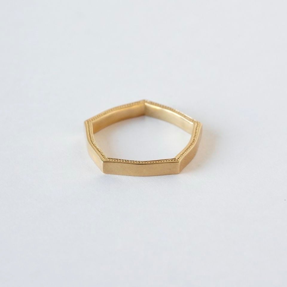 Pentagon ring / ゴカク リング | himie [ヒーミー]