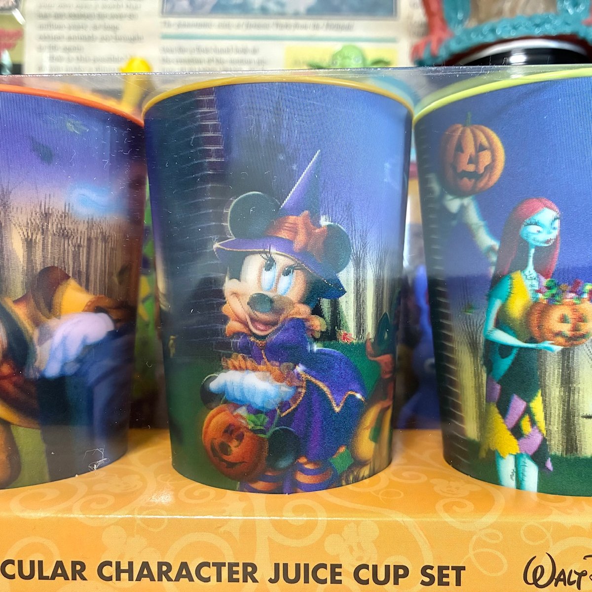 Disney Lenticular Juice Cup Set/ディズニー レンチキュラージュ...