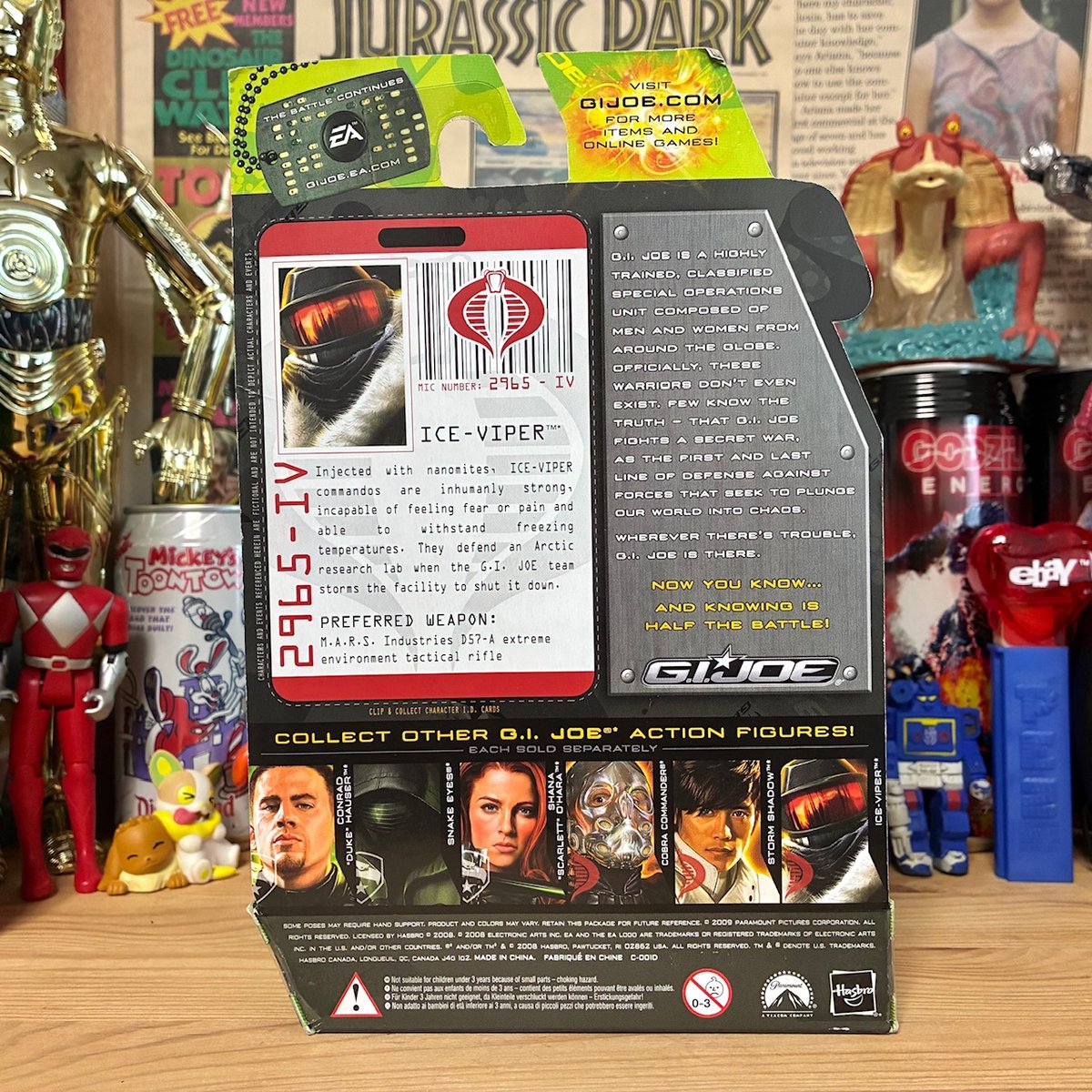 G.I.JOE Ice-Viper Figure/G.I.JOE アイスバイパー フィギュア...