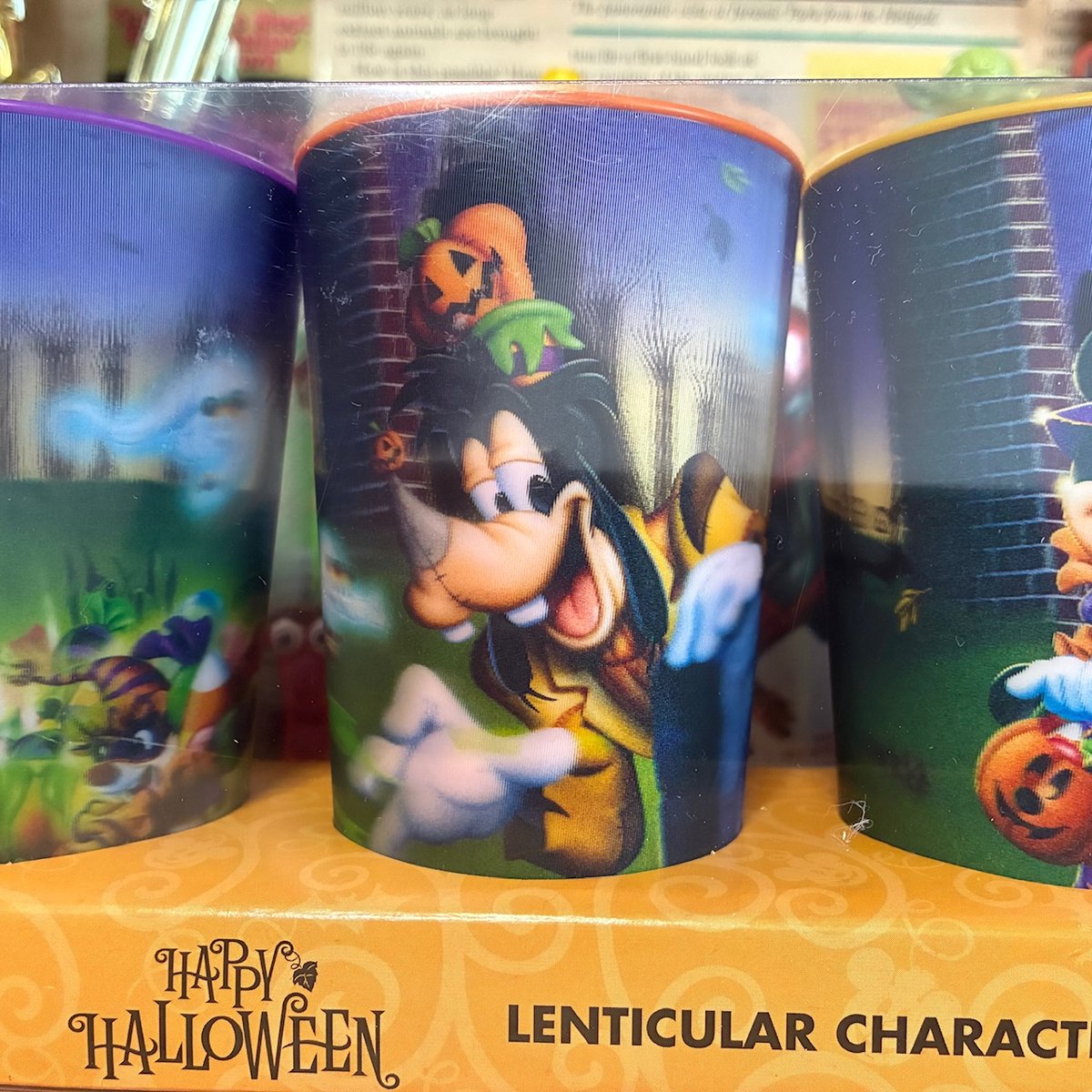 Disney Lenticular Juice Cup Set/ディズニー レンチキュラージュ...