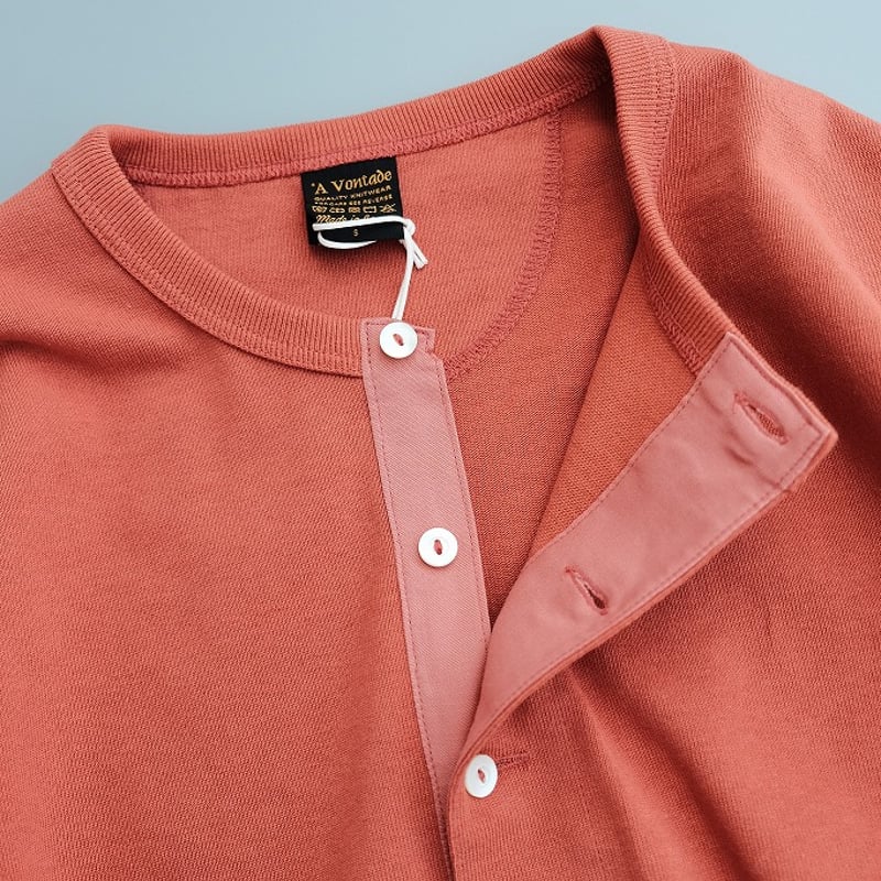 A VONTADE(アボンタージ) Hanly Neck LS SUNBURN A VONTADE(アボンタージ) Hanly Neck LS SUNBURN