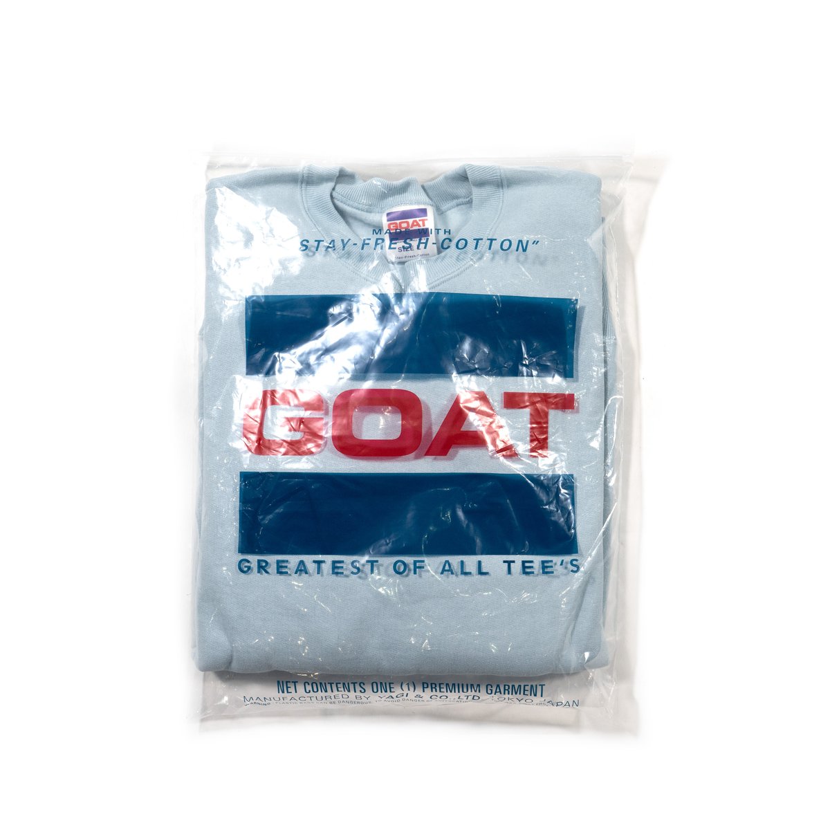 GOAT FLEECE CREWNECK SWEAT 15.5OZ (SAXE) | EXPRESS