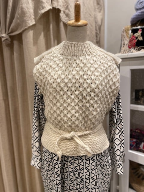 ウール100% GILBOX 3ways 手編みベスト #2447009 | anotherb...