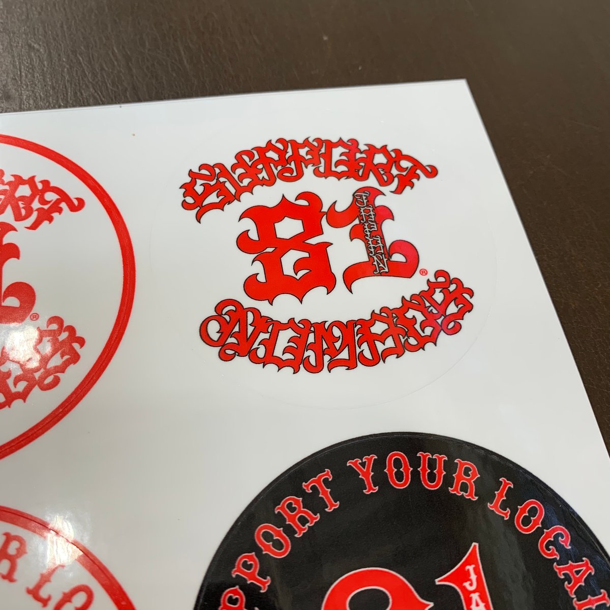 SUPPORT 81 NOMADS JAPAN CASPER 81 Logo Sticker ...