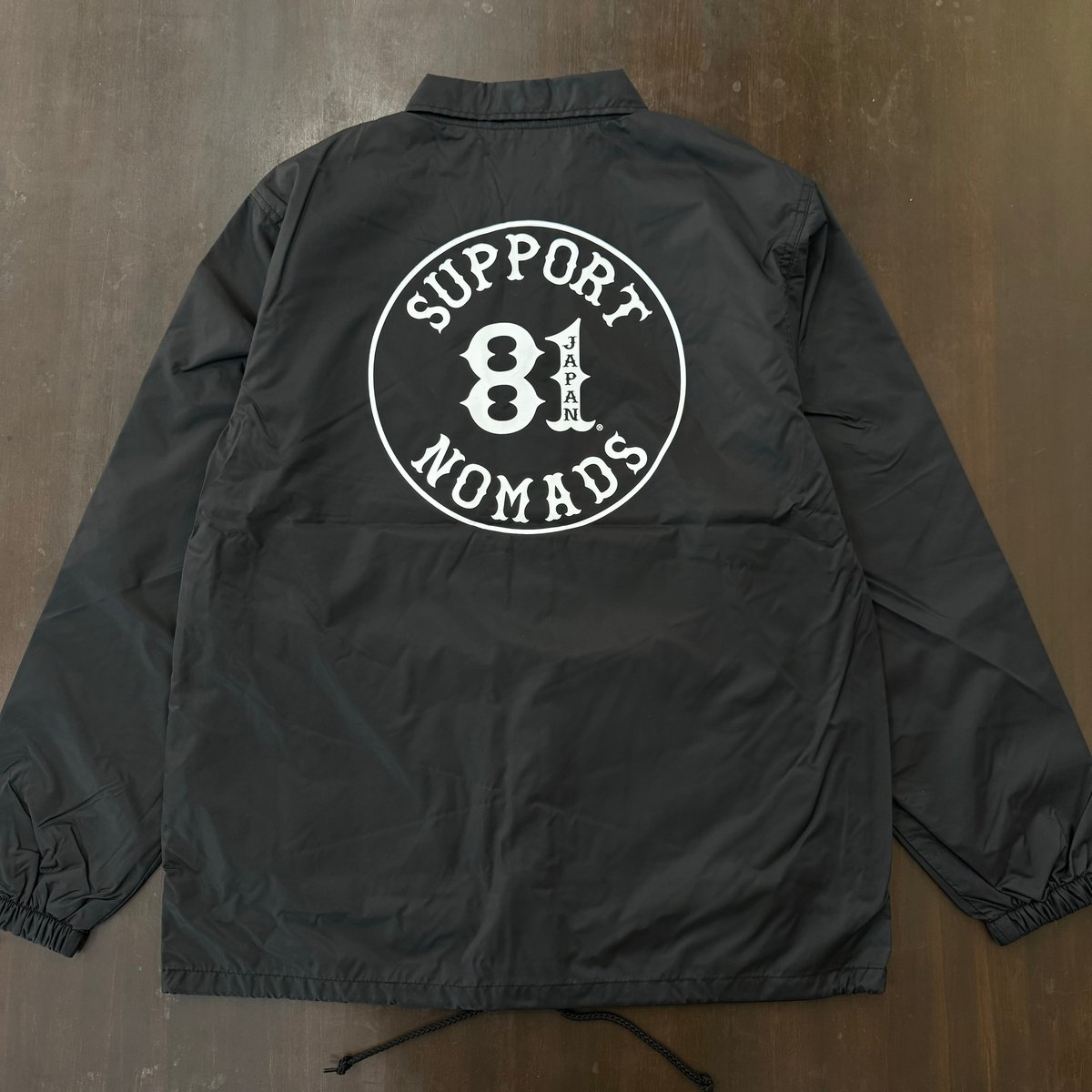 SUPPORT 81 NOMADS JAPAN_ Circle logo COACH JKT...