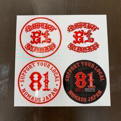 SUPPORT 81 NOMADS JAPAN CASPER 81 Logo Sticker ...