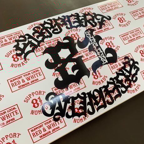 SUPPORT 81 NOMADS JAPAN CASPER 81 Logo SKATEBOA...