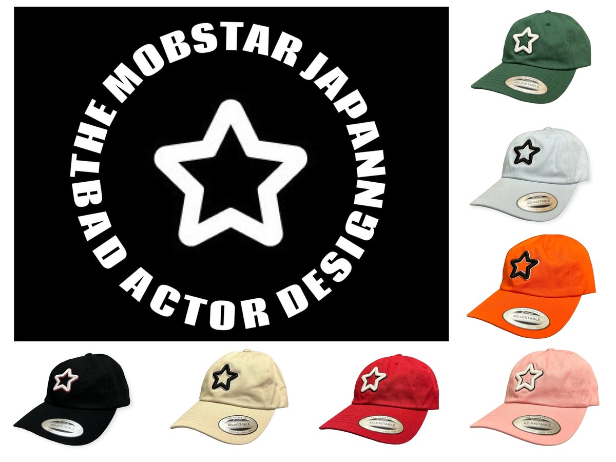 DAD cap 《7colors》 | THE MOBSTAR JAPAN®️