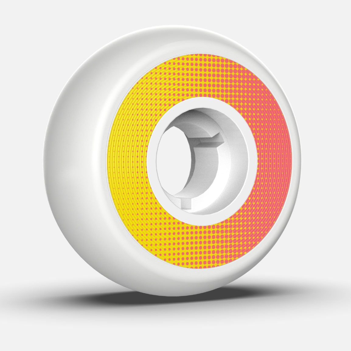 DEAD Wheels Team WHITE/GRADIENT 58mm92a 4個セット