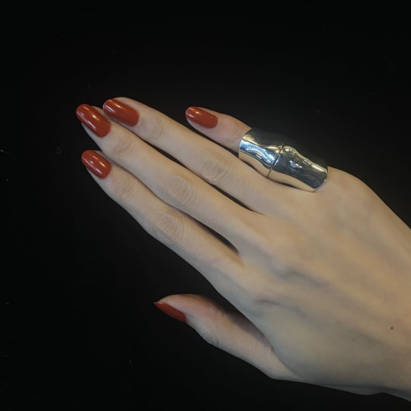 Third eye armor ring(SILVER) | ABRACADABRA Third eye armor ring(SILVER) | ABRACADABRA