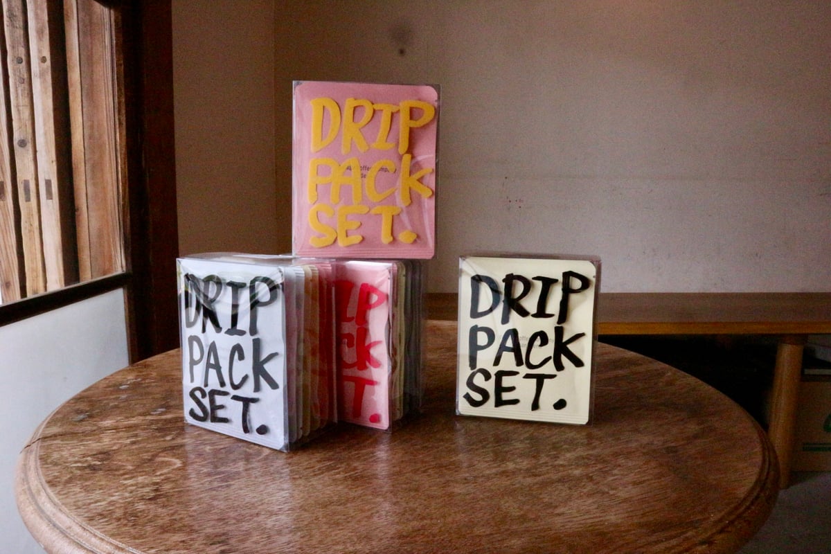 DRIP PACK BOX SET 8P | garage coffee company
