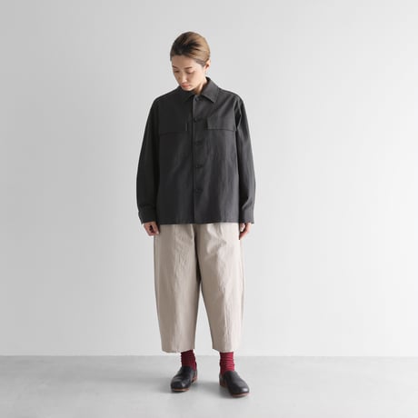バンブーコットンCPOジャケット（ダークグレー）【ユニセックス】322 | HUIS onli...