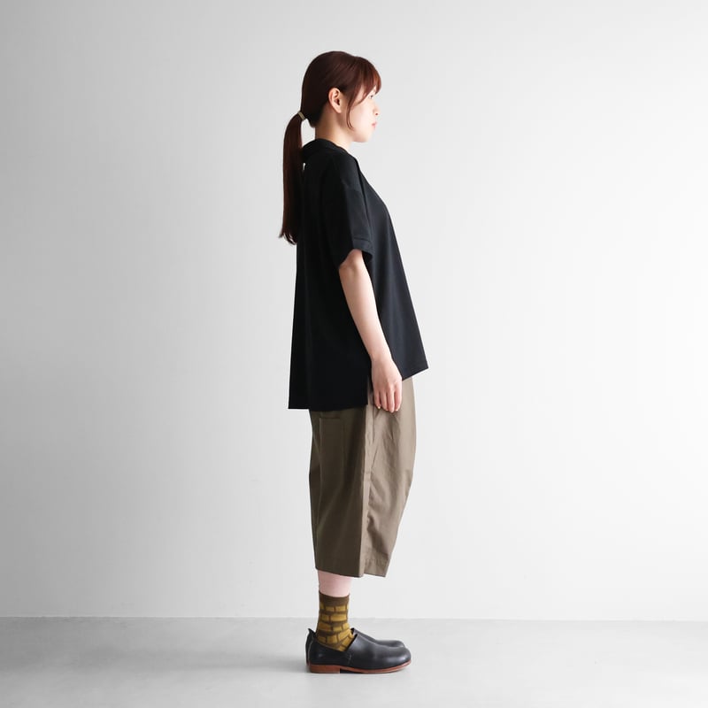 ギザコットンブロード8分丈パンツ(オレガノ)【ユニセックス ギザコットンブロード8分丈パンツ(オレガノ)【ユニセックス