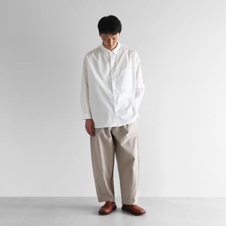 ウォッシャブルウールコットンバルーンパンツロング（ミルクティ）【ユニセックス】506L | H...