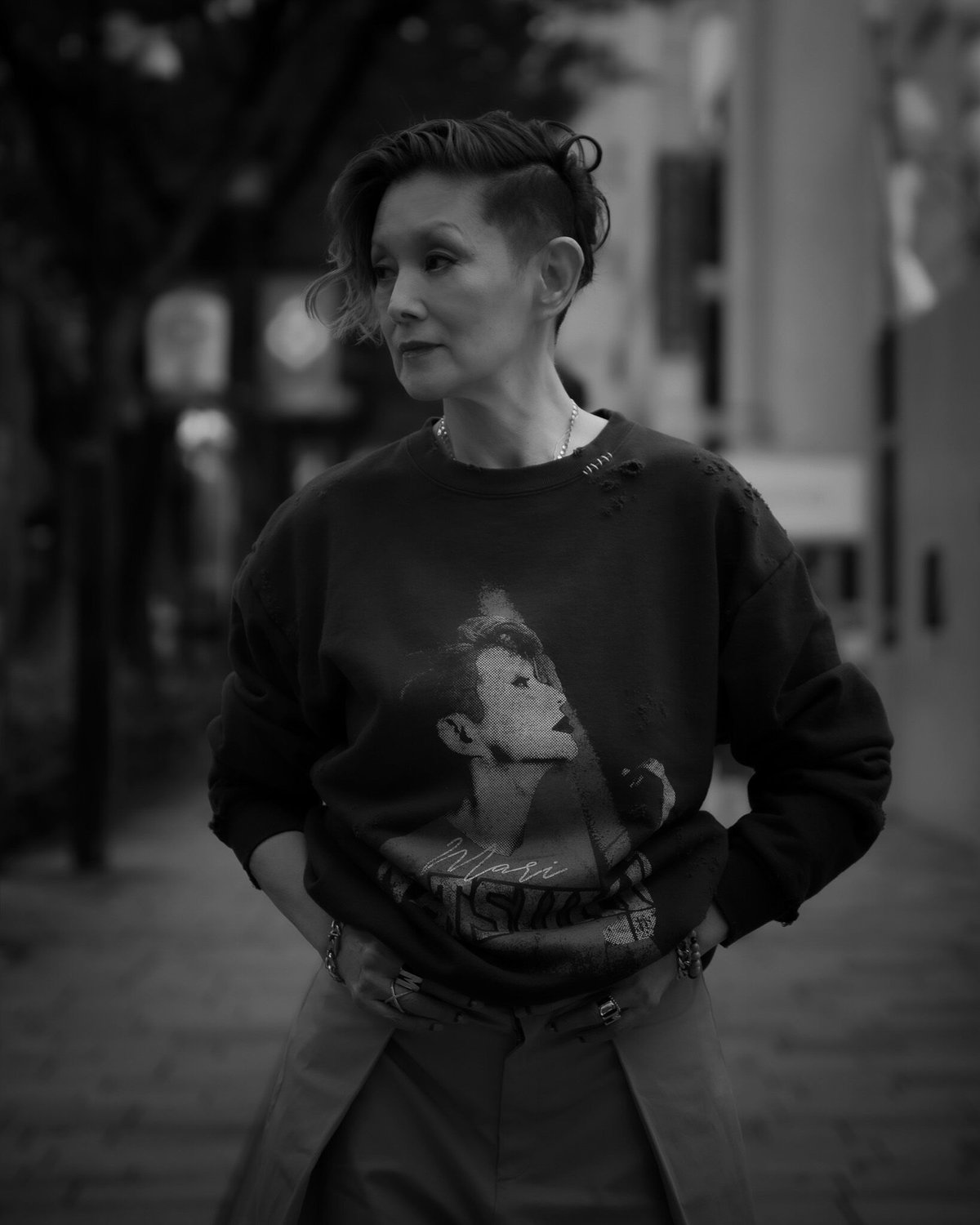 RESURRECTION ×MARI NATSUKI 2019 SWEATSHIRT by W RESURRECTION ×MARI NATSUKI 2019 SWEATSHIRT by W