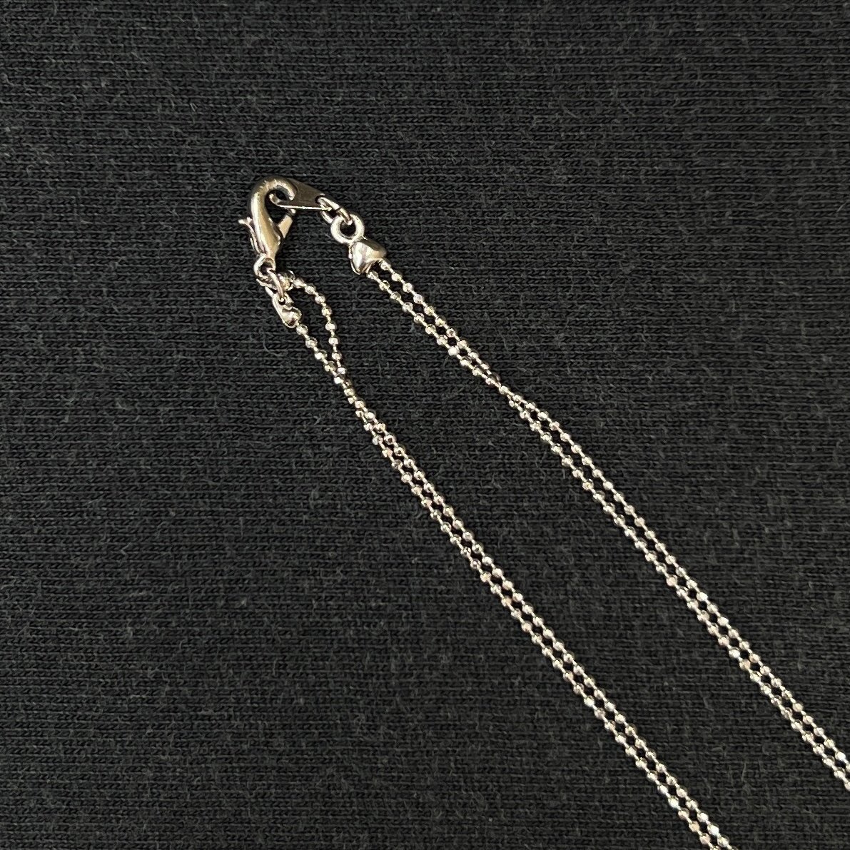 NINA RICCI/ニナリッチ シルバーカラーネックレス 90年代 (USED NINA RICCI/ニナリッチ シルバーカラーネックレス 90年代 (USED