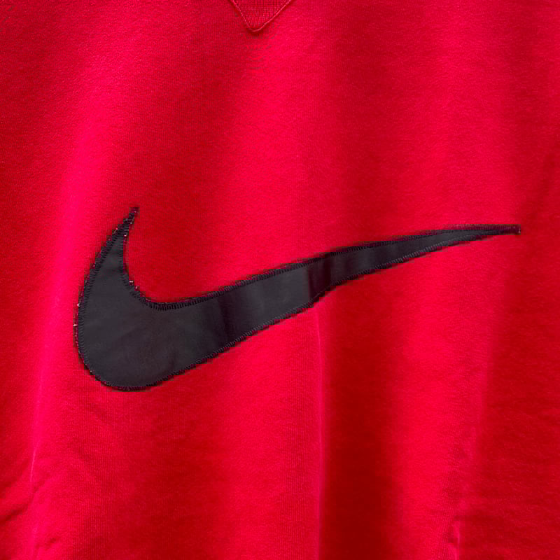 NIKE/ナイキ 切り替えビッグスウォッシュスウェット 90年代 NIKE/ナイキ 切り替えビッグスウォッシュスウェット 90年代