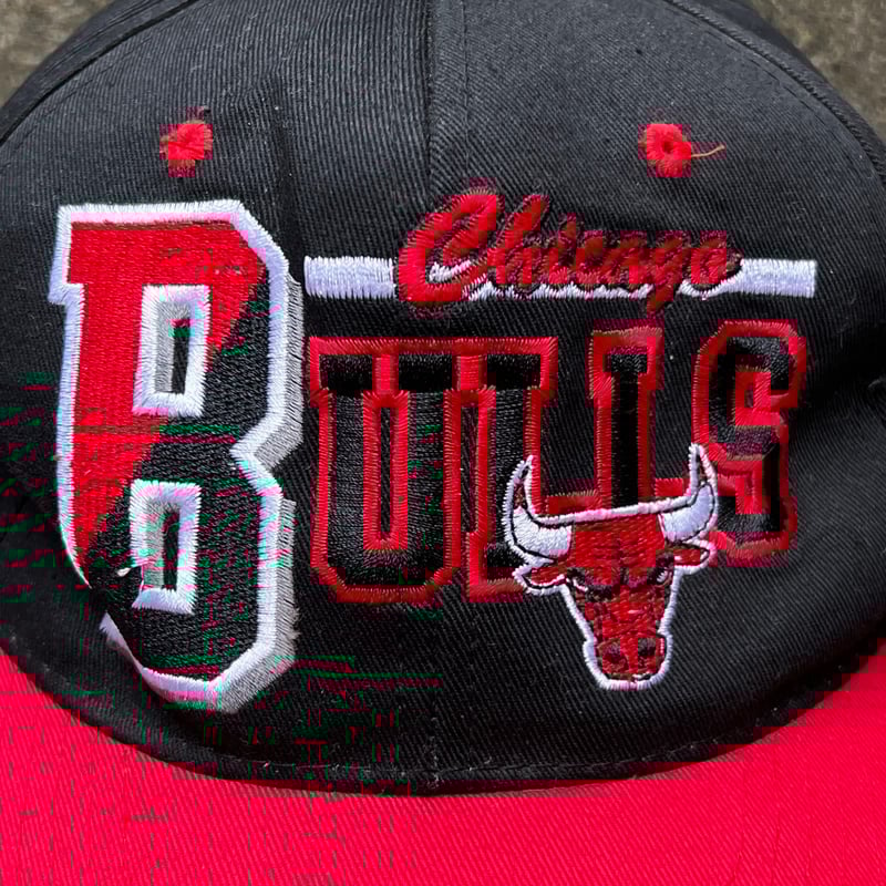 NBA BULLS/シカゴブルズ ロゴキャップ 90年代 (DEADSTOCK NBA BULLS/シカゴブルズ ロゴキャップ 90年代 (DEADSTOCK