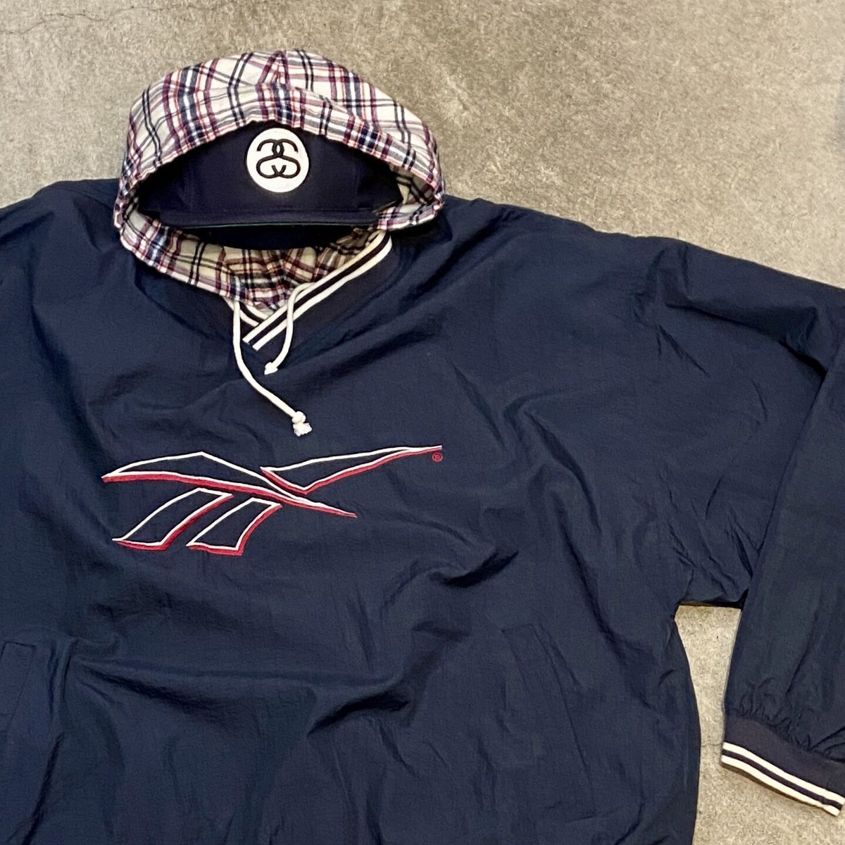 Reebok/リーボック ナイロンプルオーバージャケット 90年代 Reebok/リーボック ナイロンプルオーバージャケット 90年代