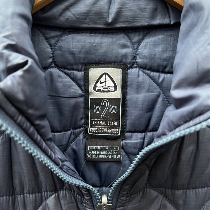 NIKE acg/ナイキ エーシージー 中綿ライナージャケット 00年前後 NIKE acg/ナイキ エーシージー 中綿ライナージャケット 00年前後