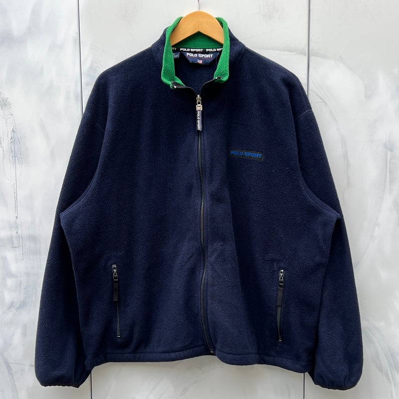 POLOSPORT/ポロスポーツ フリースジャケット 90年代 Made in USA POLOSPORT/ポロスポーツ フリースジャケット 90年代 Made in USA