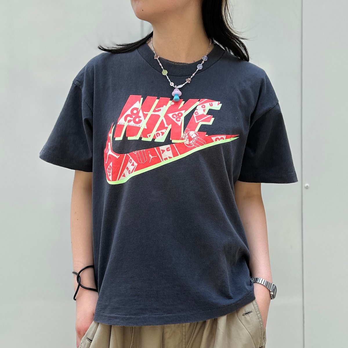 NIKE/ナイキ ロゴ Tシャツ 90年代 Made in USA (USED) | cham NIKE/ナイキ ロゴ Tシャツ 90年代 Made in USA (USED) | cham