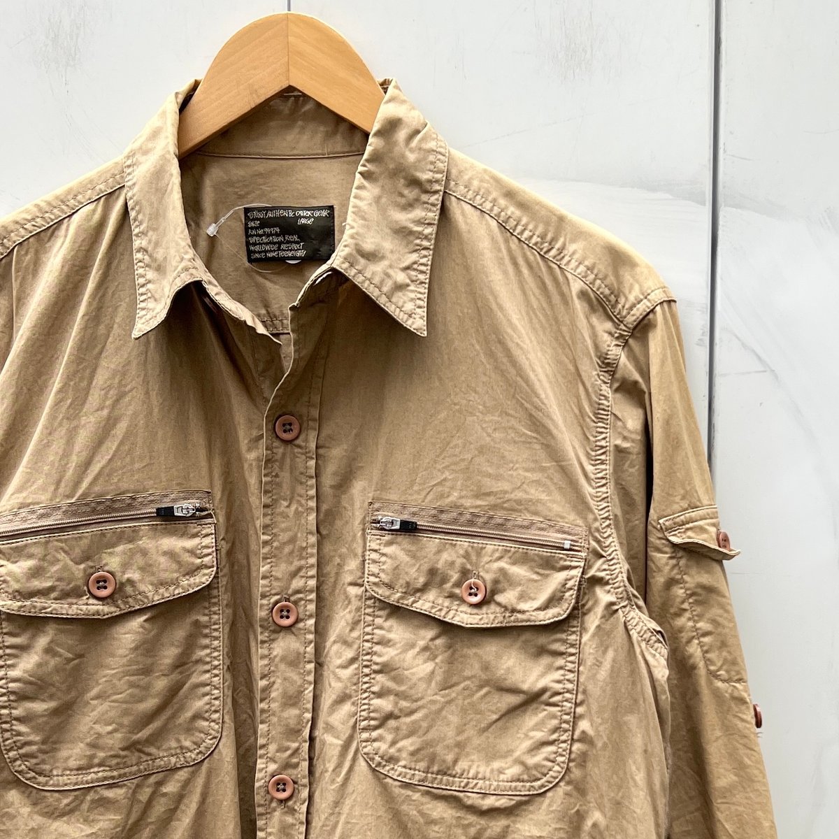 STUSSY/ステューシー 2WAY シャツ 00年代 (USED) | chameleon STUSSY/ステューシー 2WAY シャツ 00年代 (USED) | chameleon