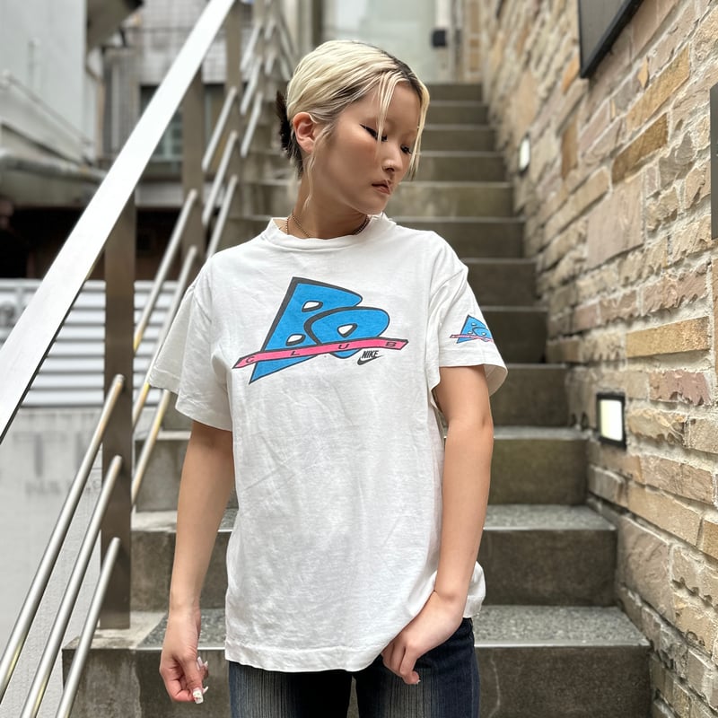 NIKE/ナイキ BO CLUB Tシャツ 90年前後 Made in USA (USED) NIKE/ナイキ BO CLUB Tシャツ 90年前後 Made in USA (USED)