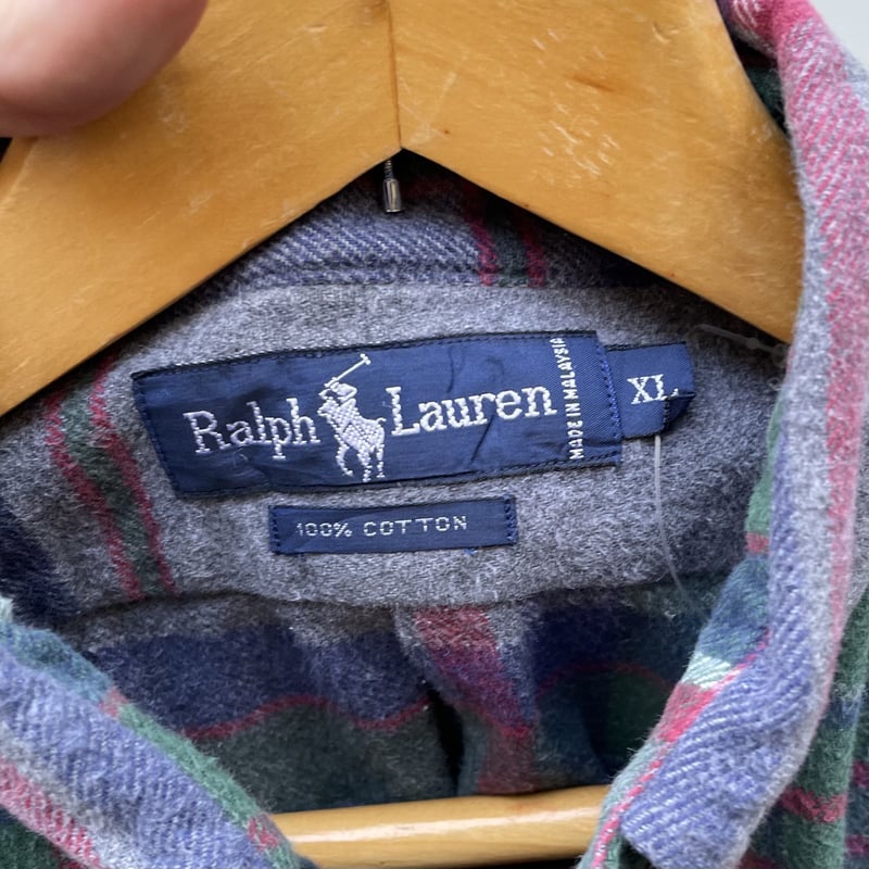 Polo Ralph Lauren/ポロラルフローレン フランネルボタンダウン Polo Ralph Lauren/ポロラルフローレン フランネルボタンダウン