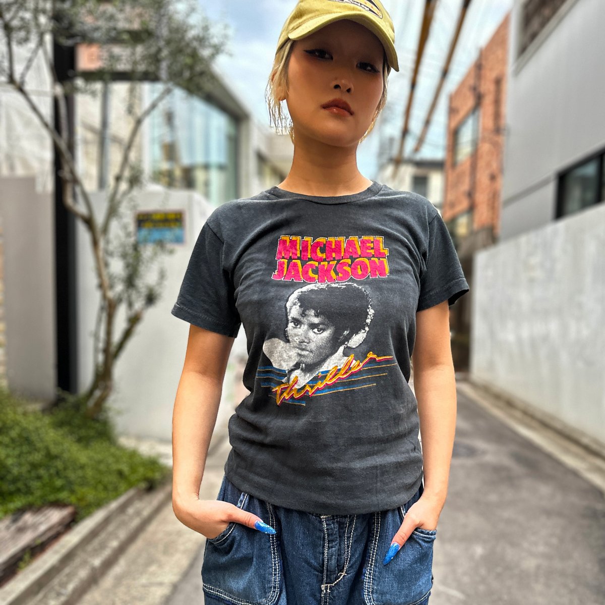 MICHEL JACKSON/マイケルジャクソン Thriller Tシャツ 80年代 Mad MICHEL JACKSON/マイケルジャクソン Thriller Tシャツ 80年代 Mad