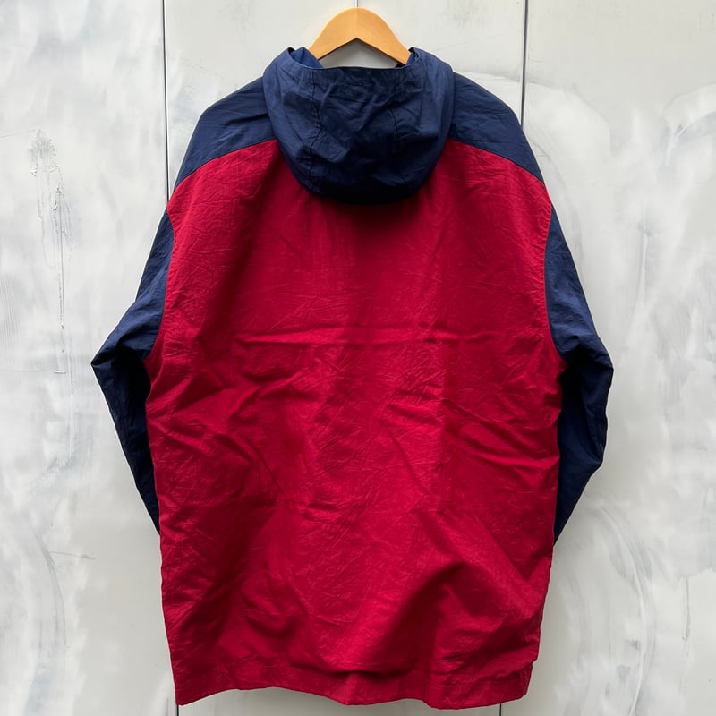 NIKE/ナイキ 裏フリースナイロンフードジャケット 90年代 (USED NIKE/ナイキ 裏フリースナイロンフードジャケット 90年代 (USED