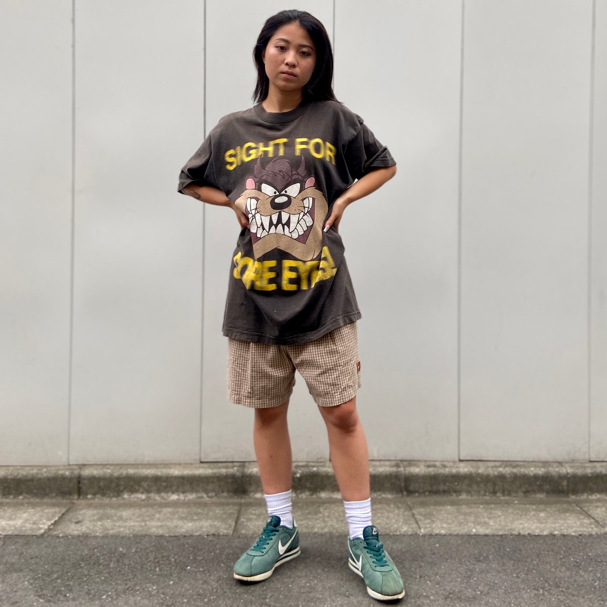 LOONEY TUNES/ルーニーチューンズ タズ Tシャツ 95年 Made In LOONEY TUNES/ルーニーチューンズ タズ Tシャツ 95年 Made In