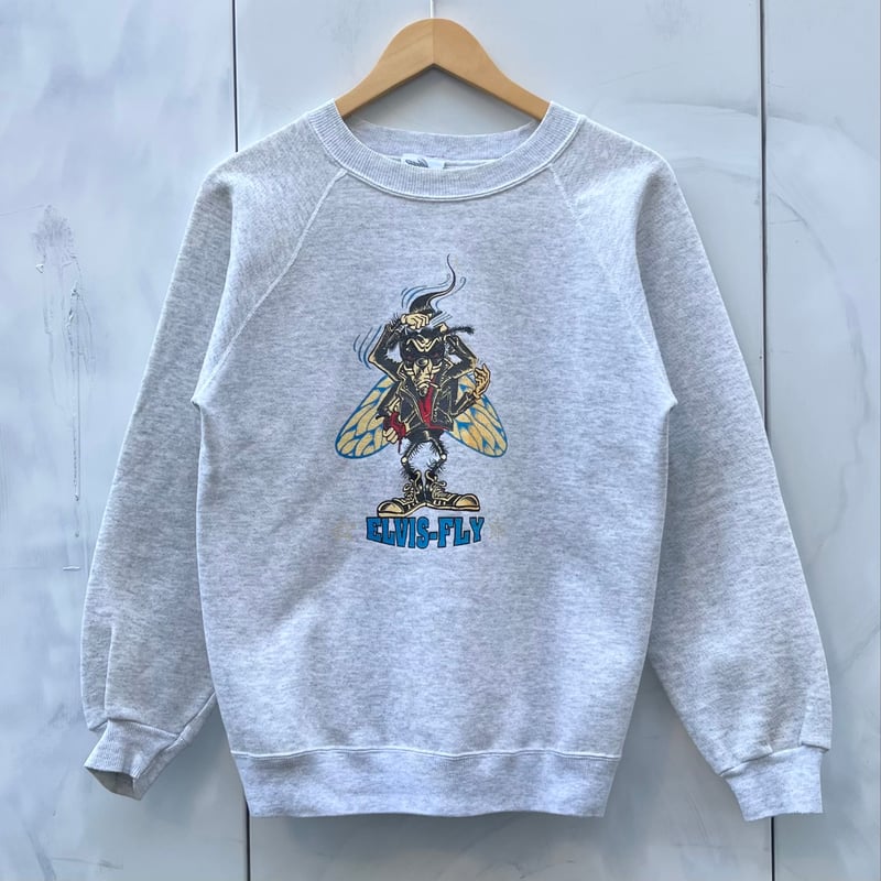 BLACK FLYS/ブラックフライ 両面プリントスウェット 90年代 Made BLACK FLYS/ブラックフライ 両面プリントスウェット 90年代 Made
