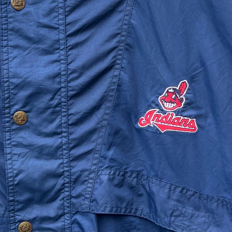 MLB INDIANS/クリーブランドインディアンズ ナイロンフード MLB INDIANS/クリーブランドインディアンズ ナイロンフード