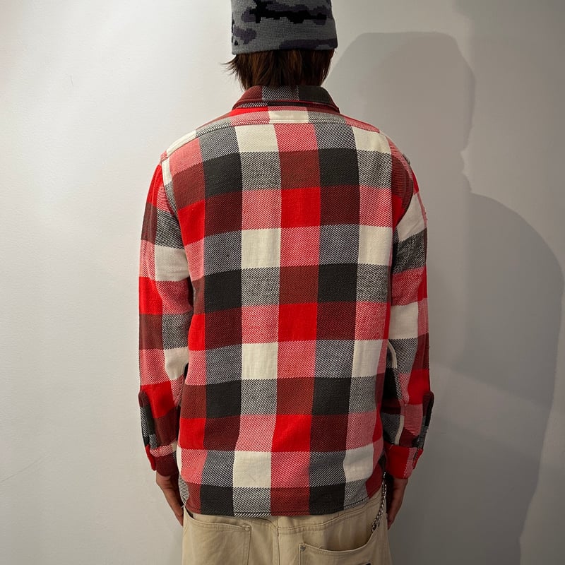King Kole/キングコール ブロックチェック ヘビーネルシャツ 50 King Kole/キングコール ブロックチェック ヘビーネルシャツ 50