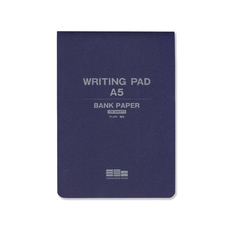 WRITING PAD A5 / BANK PAPER | YAMAMOTO PAPER