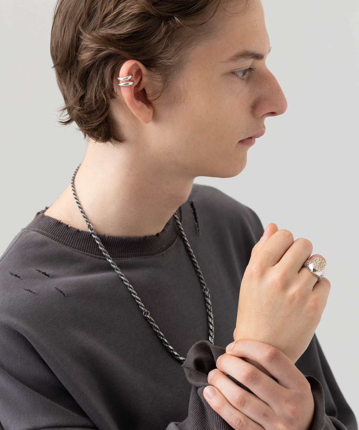 OX JEWELRy Double Ear Cuff | MB -there is a rea...
