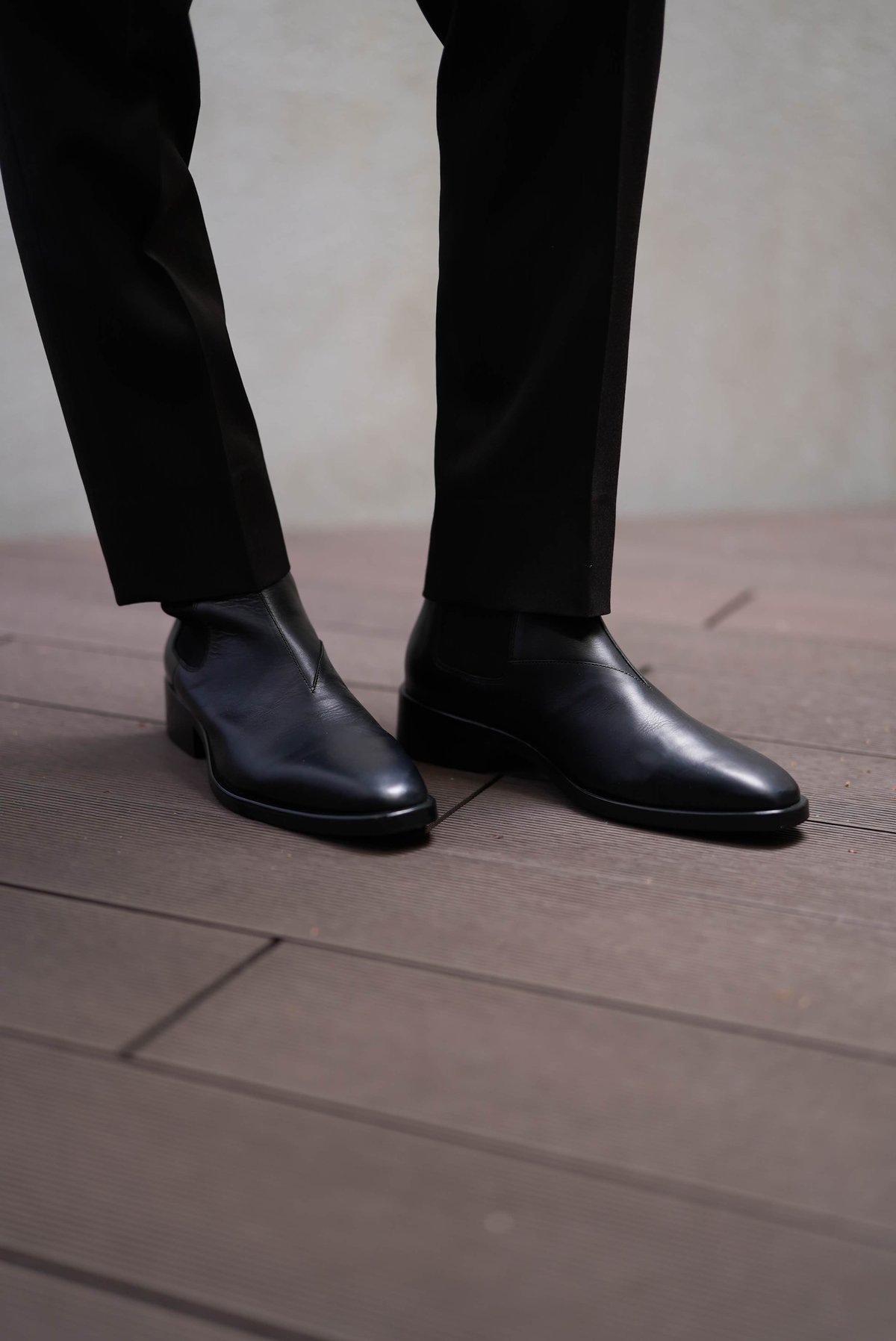 MB ULTIMATE FABRIC LEATHER HIGH-HEEL DRESS BOOT...