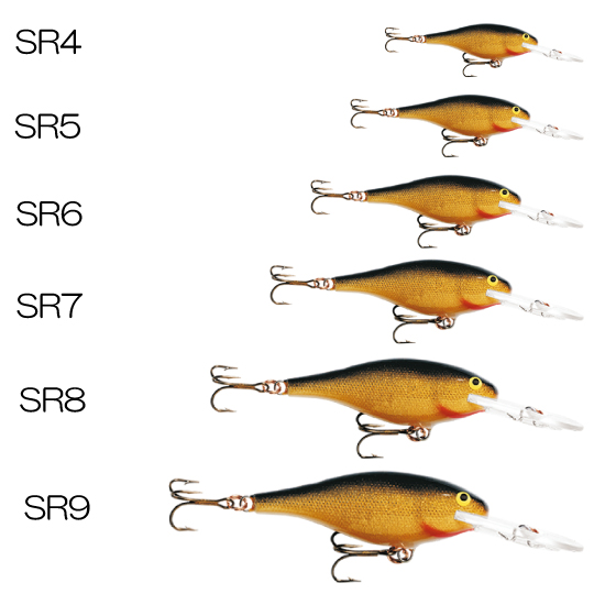SR7 SHAD RAP （シャッド ラップ ） | Rapala-e-shop